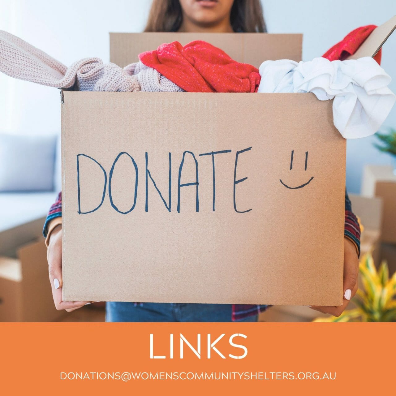 Donations of Goods - Women's Community Shelters